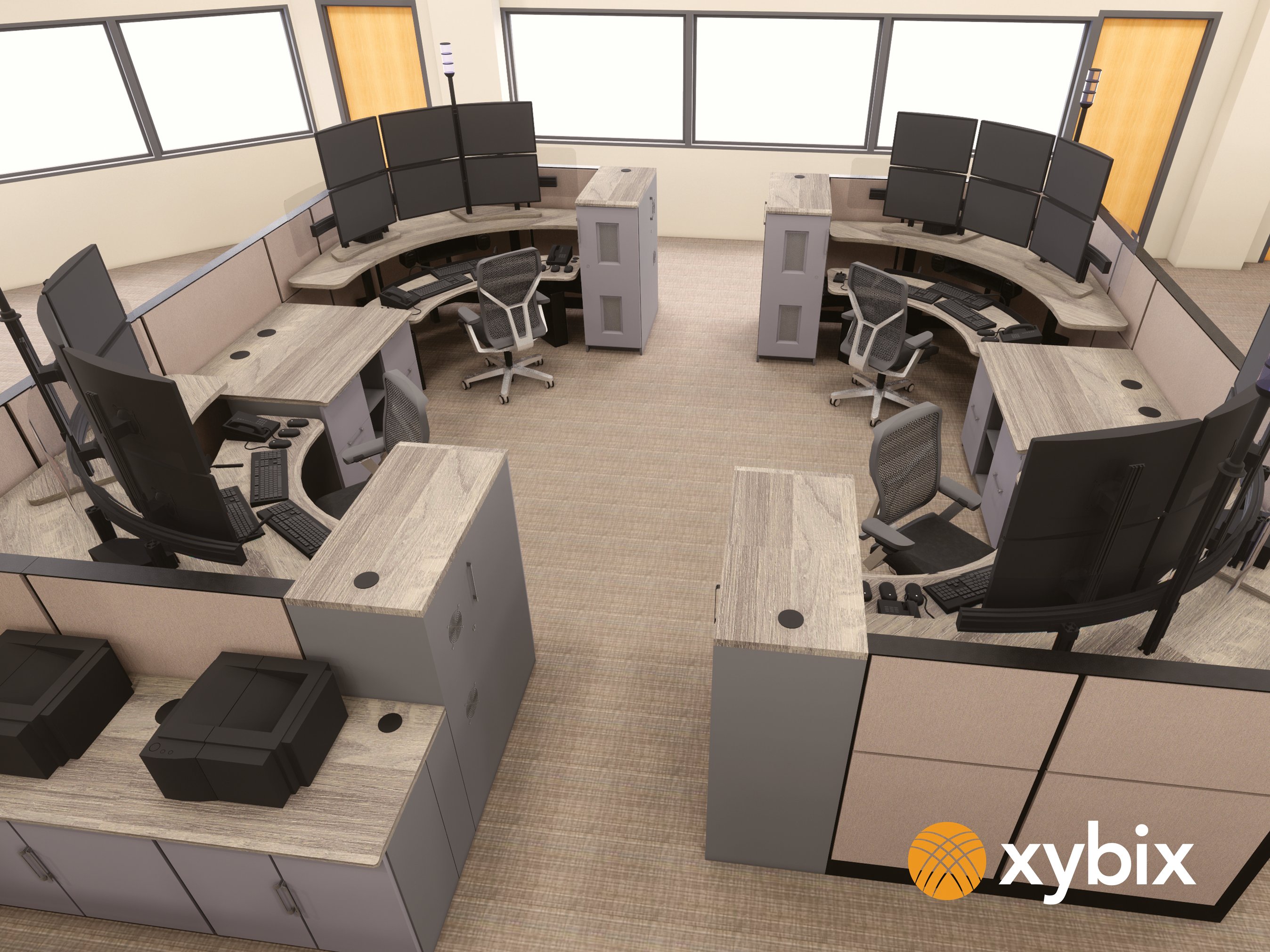 911 Dispatch Console Workstations