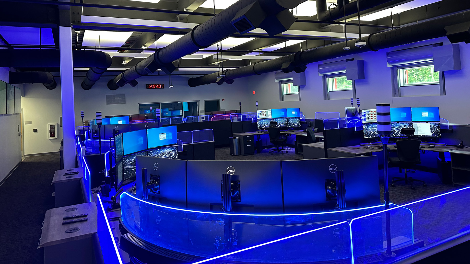 Clark County Emergency Comm. Photos | Xybix Desks for 911 Dispatch