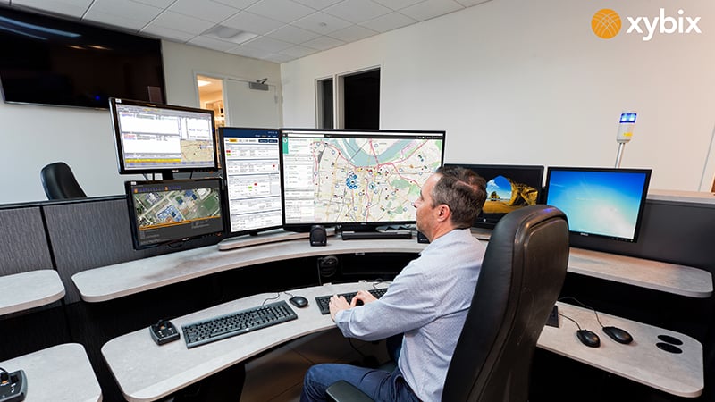 Englewood Police Department Photos | Xybix Desks for 911 Dispatch