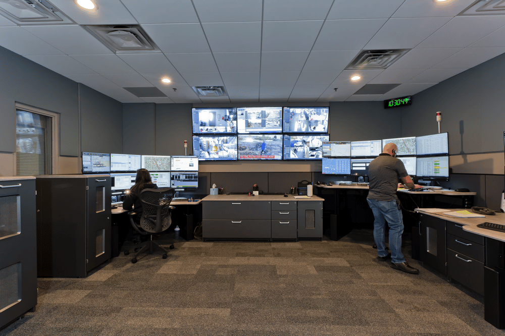 Greenwood Village PD Photos | Xybix Desks for 911 Dispatch