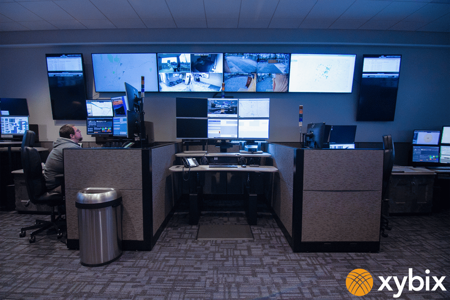 Litchfield County Dispatch Photos | Xybix Desks for 911 Dispatch