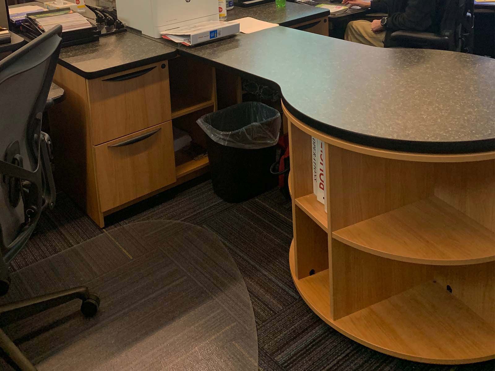 Livingston County 911 Center Photos | Xybix Desks for 911 Dispatch