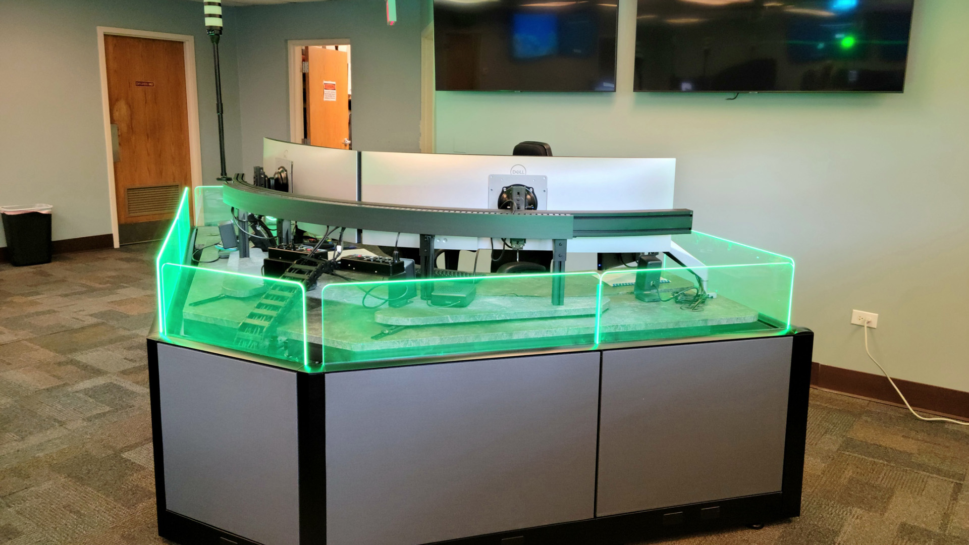 R.E.D. Center Photos | Xybix Desks for 911 Dispatch