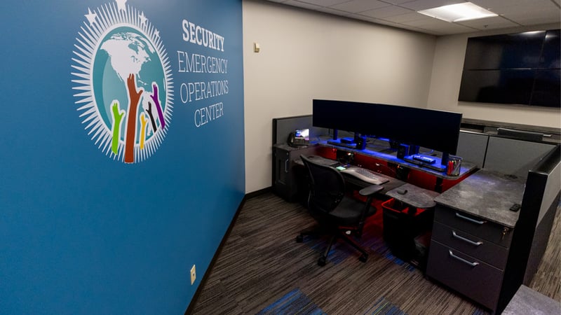 Rockford Public Schools EOC Photos | Xybix Dispatch Desks