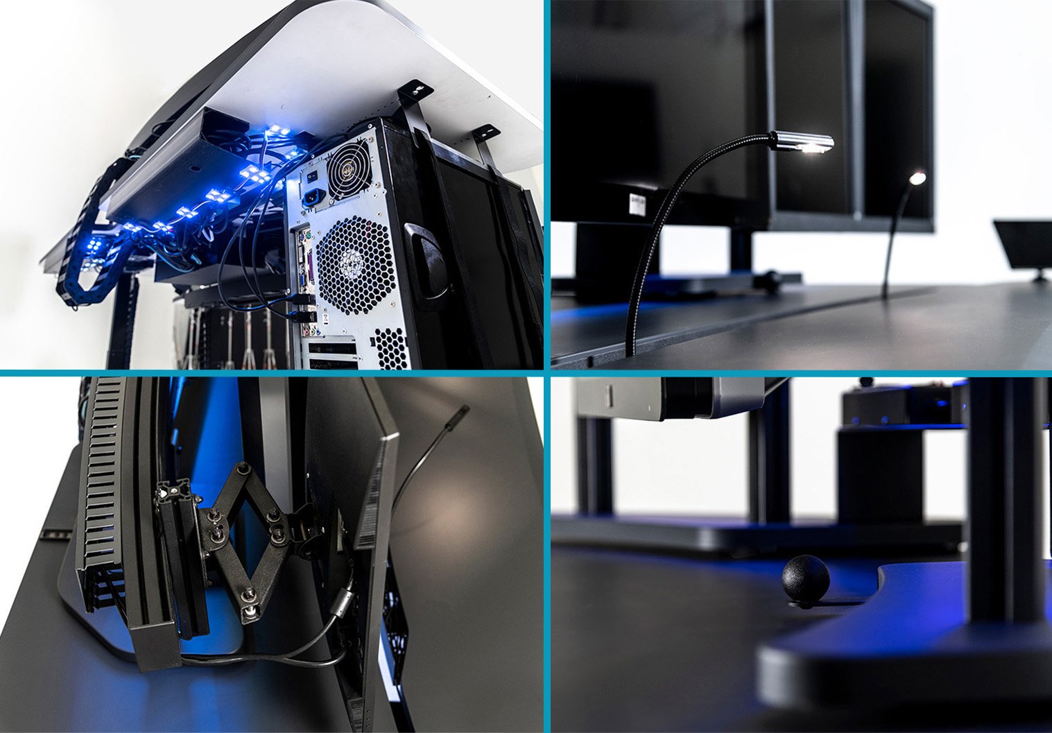 Desk Light & Ambient Lighting Options for Workstations | Xybix