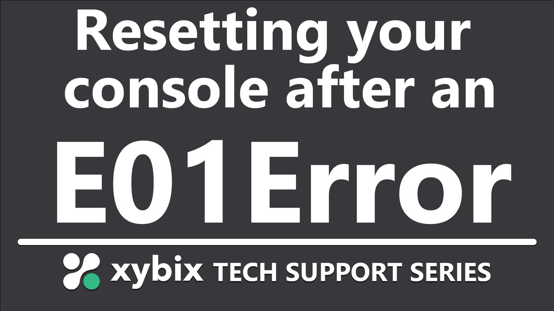 Troubleshooting Workstation Errors: E16, E01, & E64 Errors | Xybix