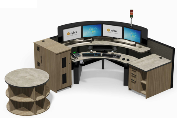911 Dispatch Workstations | Consoles | Ergonomic Desks | Xybix