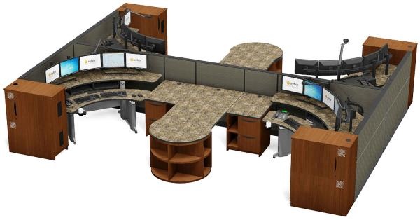 911 Dispatch Workstations | Consoles | Ergonomic Desks | Xybix